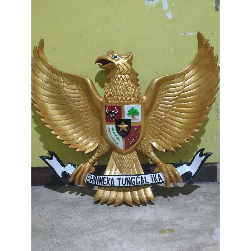 Jual Hiasan dinding Garuda Pancasila ukuran 55x65 cm 3D | Shopee Indonesia