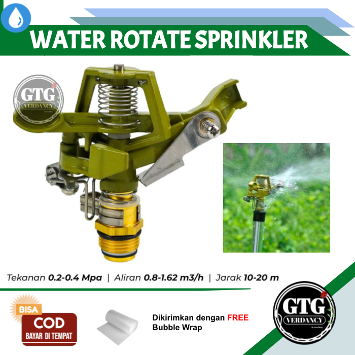 Jual Rotate Sprinkler Spray Nozzle - Irigasi Taman Berotasi - GTG ...