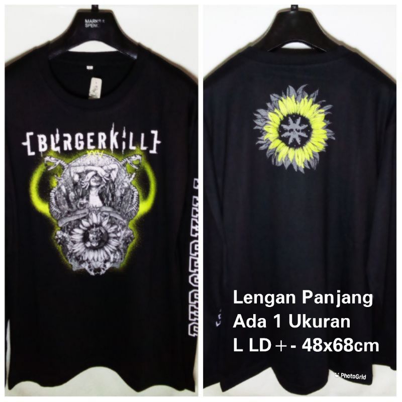 Jual Kaos Band Metal Burgerkill XXV Lengan Panjang | Shopee Indonesia