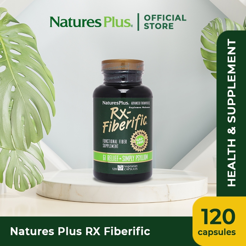 Jual Natures Plus RX-Fiberific - 120 Capsules | Shopee Indonesia