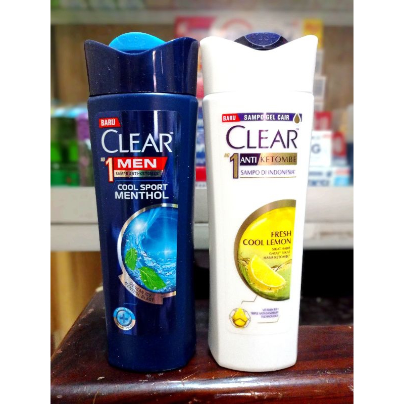 Jual Shampoo clear 160ml/Clear men menthol | Shopee Indonesia