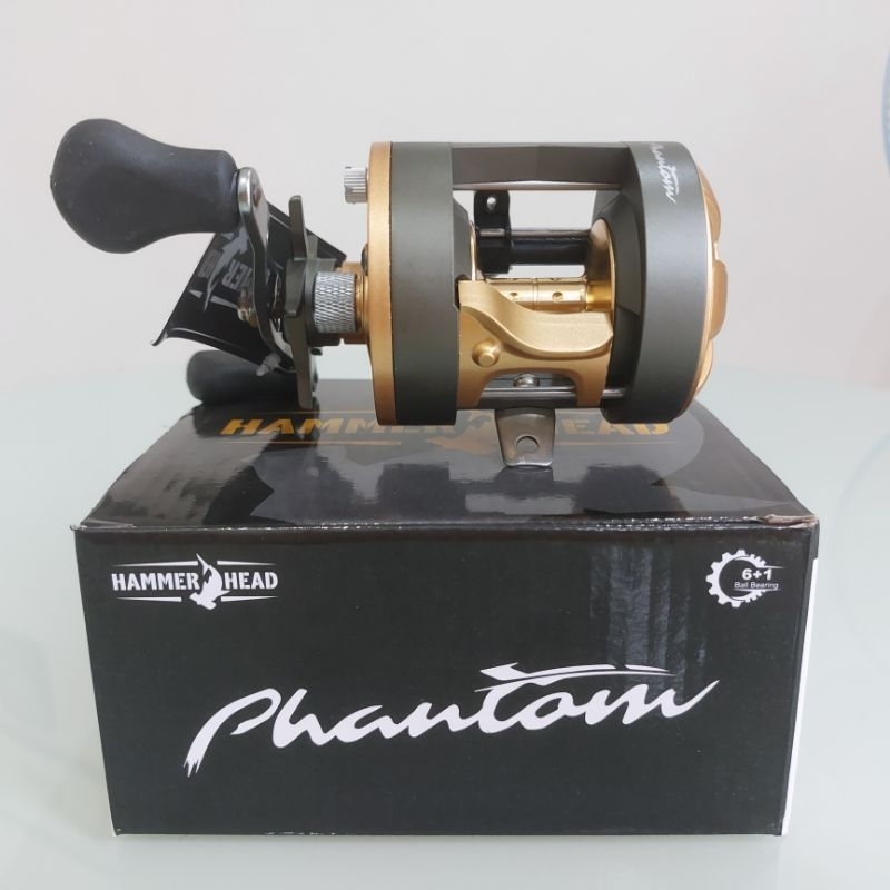Jual Reel OH HammerHead Phantom/ Reel Overhead Phantom/ Reel BC Phantom ...