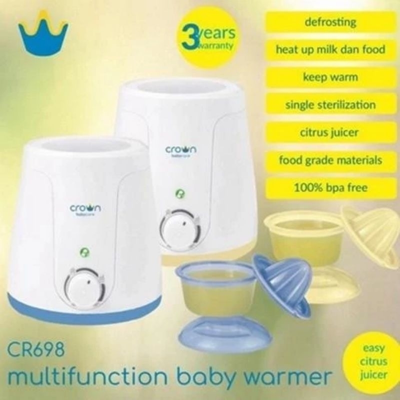 Jual Crown pemanas asi susu 3in1 steril jus buah cr698 | Shopee Indonesia