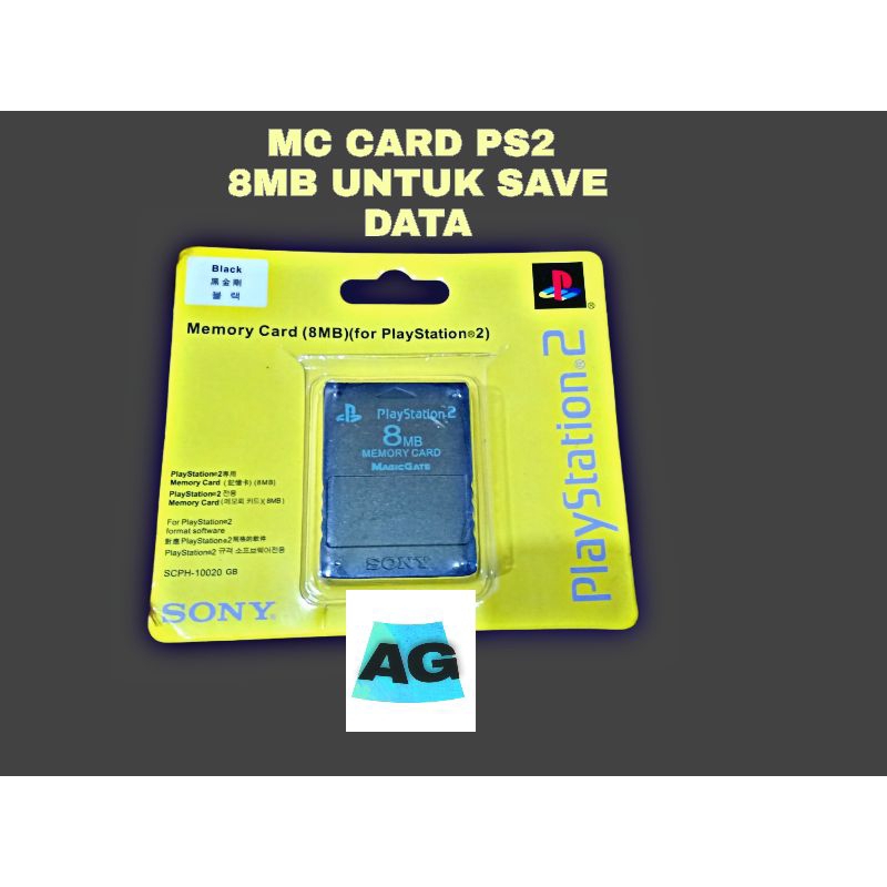 Jual MEMORY CARD 8 MB UNTUK PS2 SLIM DAN PS2 TEBAL | Shopee Indonesia