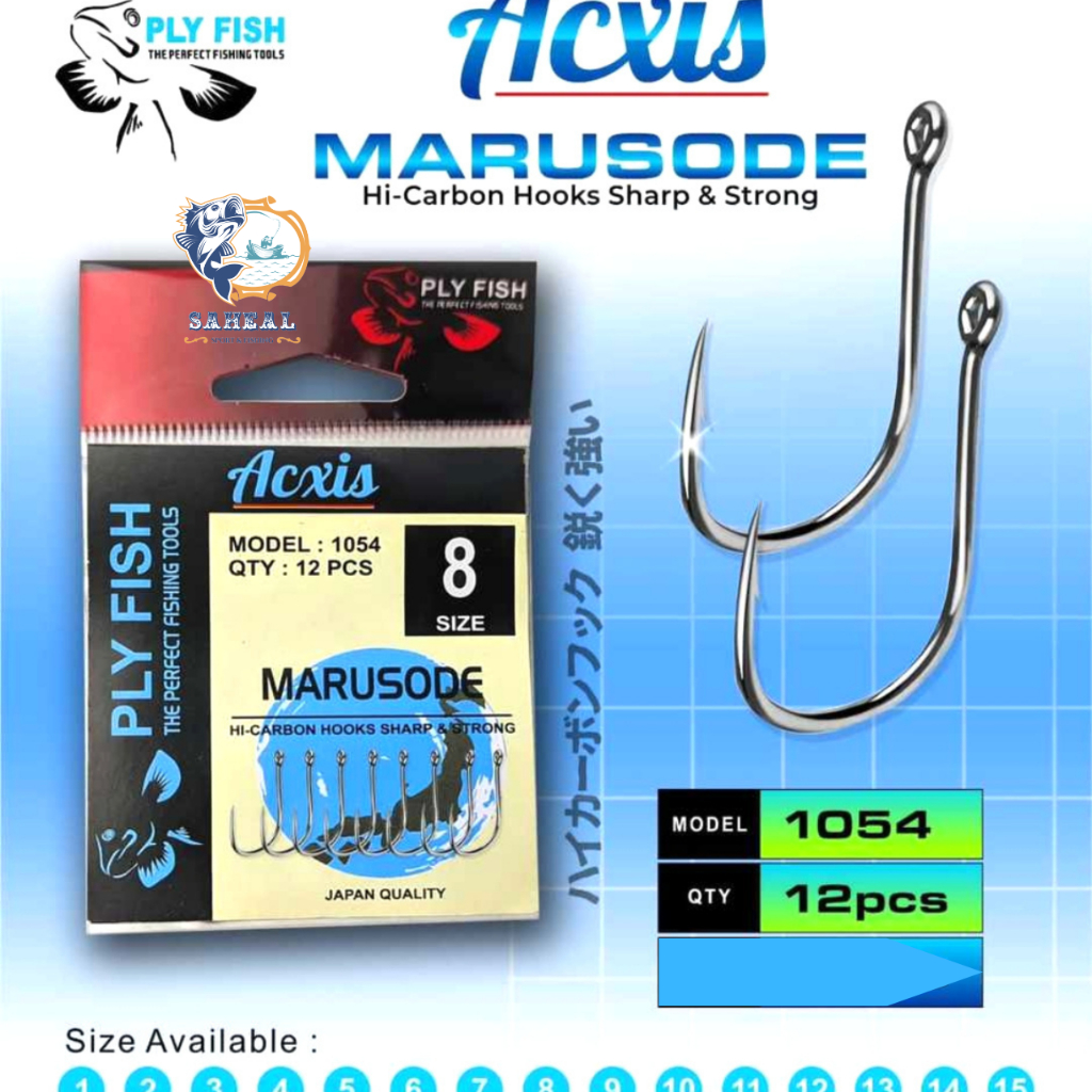 Jual Kail Pancing Nila Lumut Model Kecil PlyFish Acxis Marusode 1054 ...