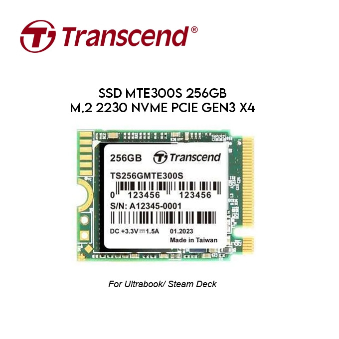Jual Transcend MTE300S SSD M.2 2230 | MTE400S SSD M.2 2242 NVMe PCIe Gen3x4 | Shopee Indonesia