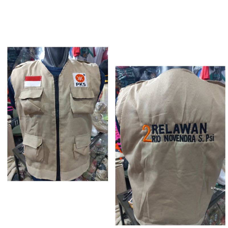 Jual rompi caleg pks oblong | Shopee Indonesia