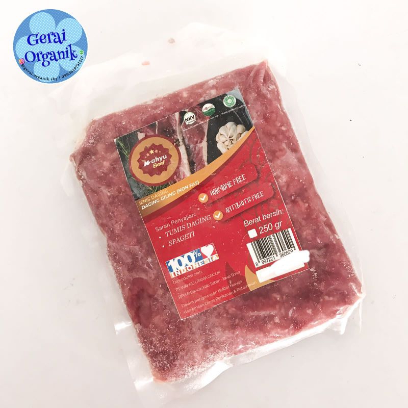 Jual DAGING GILING WAHYUBEEF GRASSFED ORGANIK HALAL | Shopee Indonesia