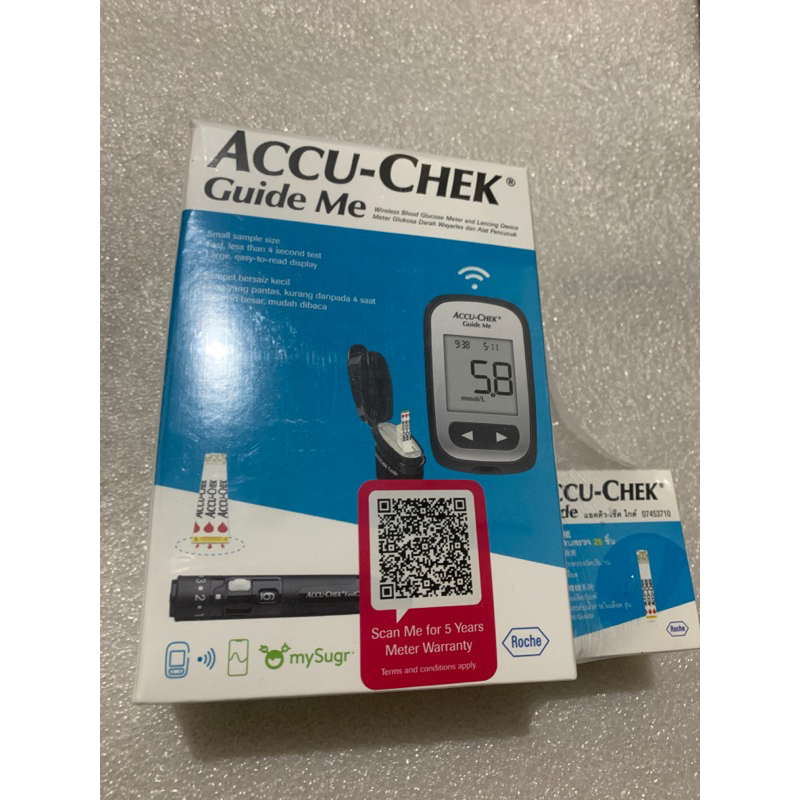 Jual ACCU CHECK GUIDE ME METER FREE TEST STRIP | Shopee Indonesia