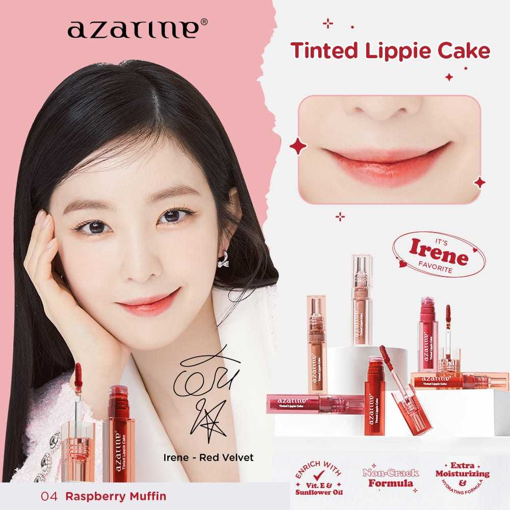 Jual [Flash Sale] AZARINE Tinted Lippie Cake Lip Tint X Red Velvet ...