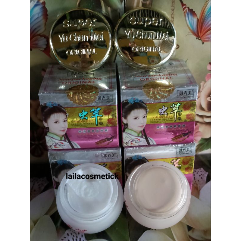 Jual yu Chun mei cordyceps lightening day /cream yu Chun mei malam ...