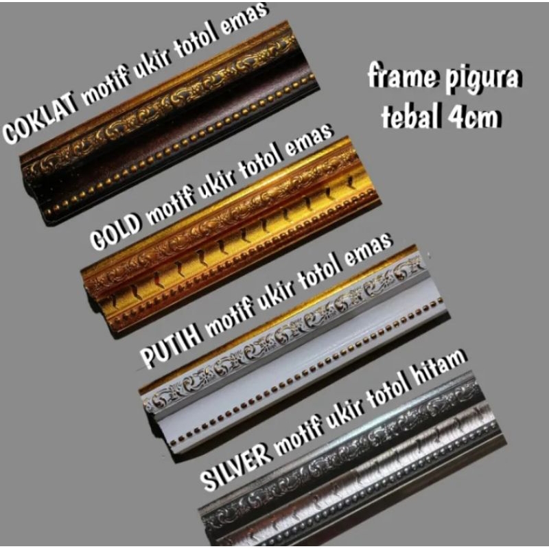 Jual Lis figura Pvc | Lis figura panjang 4 m | Lis plafon pvc | Shopee ...