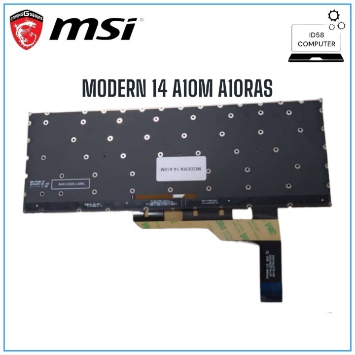 Jual Keyboard MSI Modern 14 B10 B10mw B11 B11mo B11sb MS14 MS14d1 MS14d3 | Shopee Indonesia