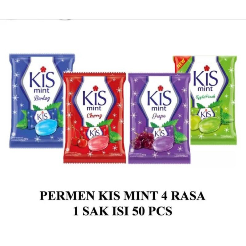 Jual Permen Kiss Mint 1 Sak isi 50 pcs | Shopee Indonesia