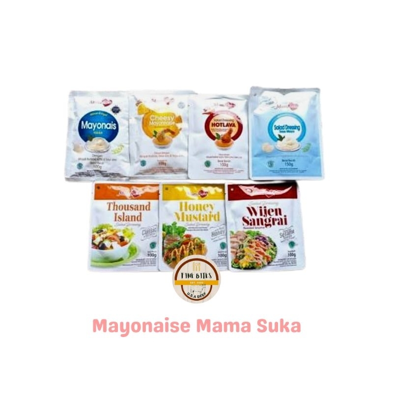 Jual MamaSuka Mayonaise 100g | Shopee Indonesia