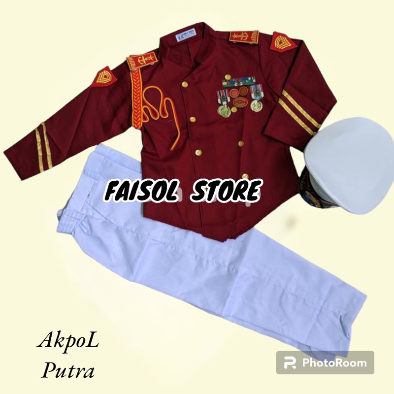 Jual BAJU AKADEMI POLISI ANAK / BAJU AKPOL PUTRA/ BAJU KARNAVAL TARUNA ...