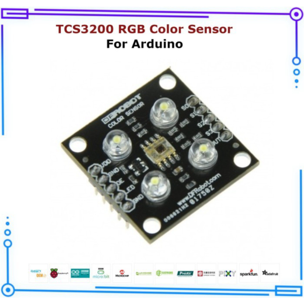 Jual DFRobot TCS3200 RGB Color Sensor For Arduino Berkualitas | Shopee ...