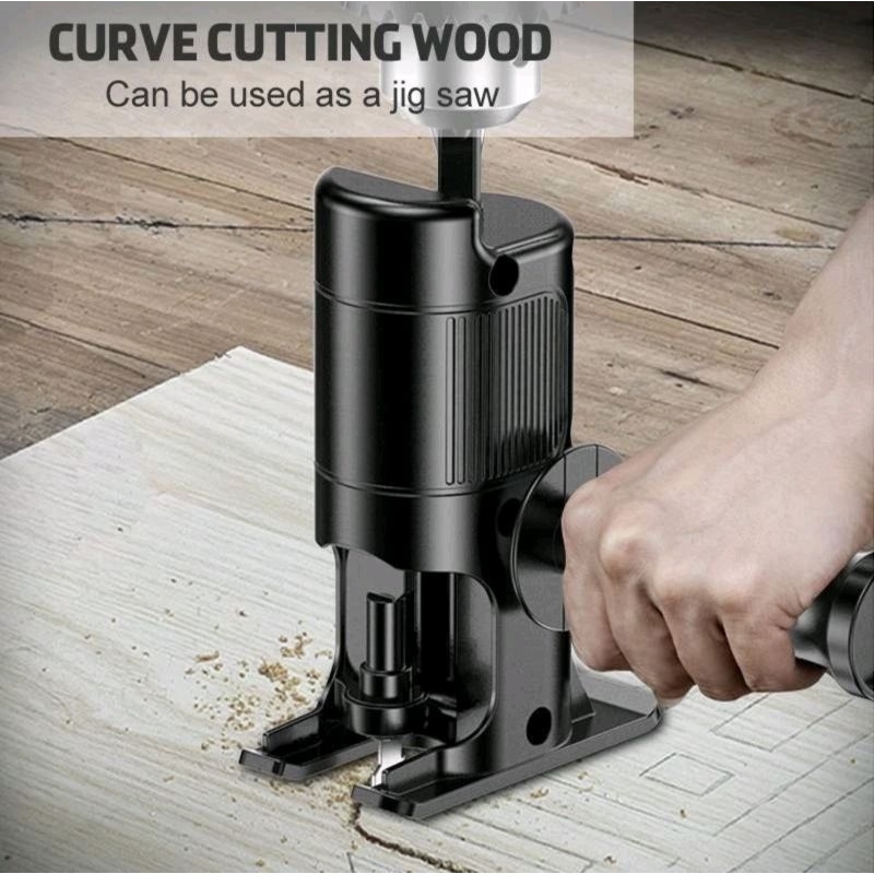 Jual Adapter Adaptor Reciprocating Saw Bor ke Gergaji Jigsaw | Shopee ...