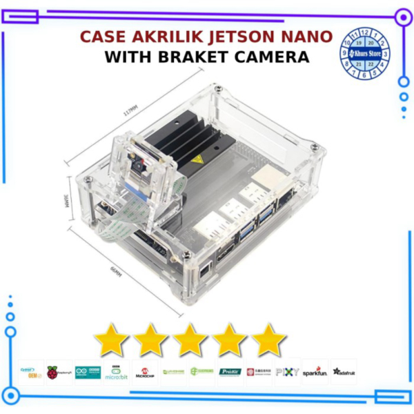 Jual Nvidia Jetson Nano - Case Akrilik Berkualitas | Shopee Indonesia