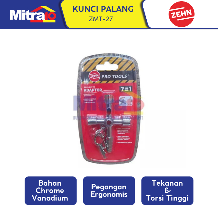 Jual Zehn Kunci Palang Mini ZMT-27 | Shopee Indonesia
