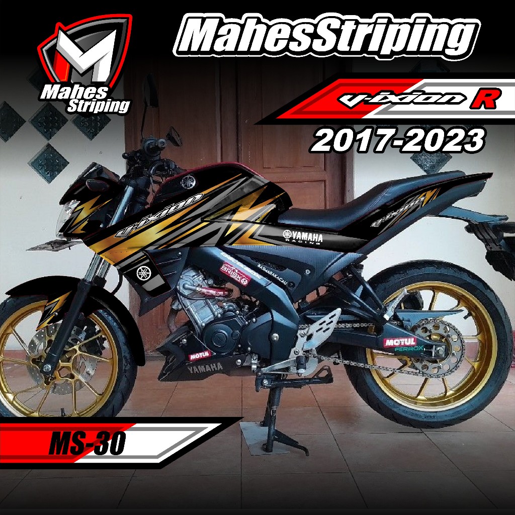 Jual Striping Vixion R All New 2017 2018 2019 2020 Variasi Sticker ...