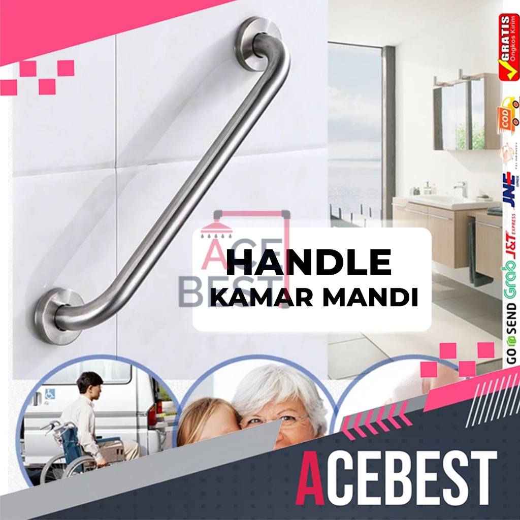 Jual Handle Kamar Mandi Gagang Bar Kamar Mandi pegangan Bath up ...
