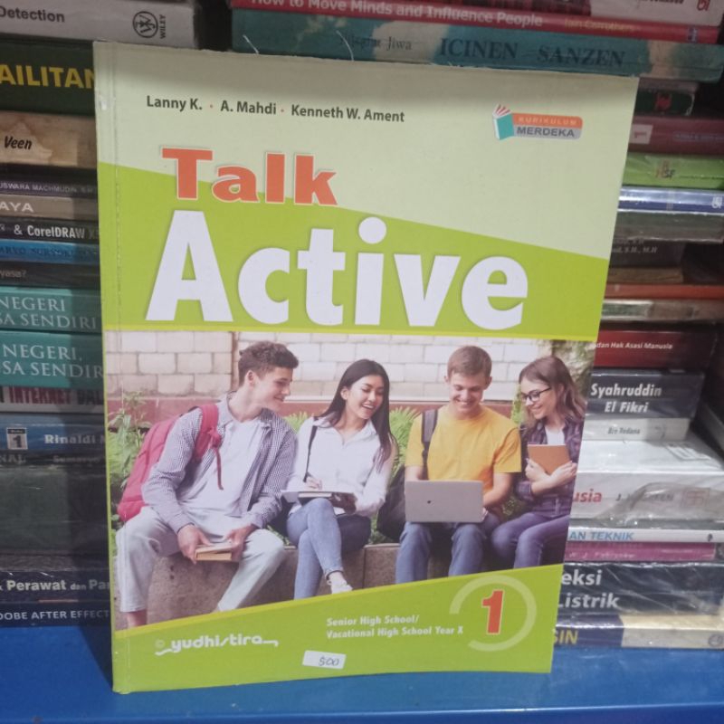Jual buku bekas kurikulum merdeka TALK ACTIVE UNTUK SMA MA KELAS X YUDISTIRA | Shopee Indonesia