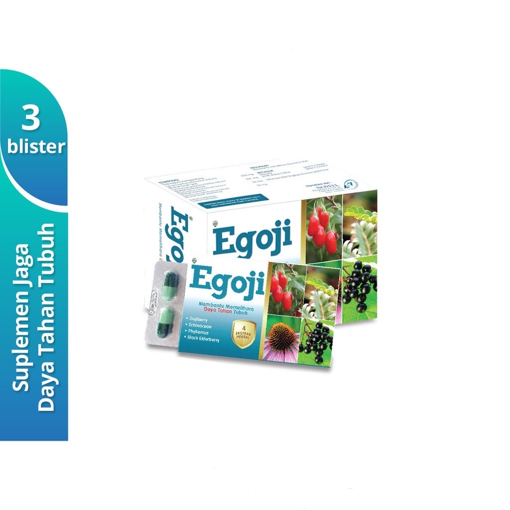 Jual Egoji Box Isi 30 Kapsul - Daya Tahan Tubuh Dan Kekebalan Tubuh ...