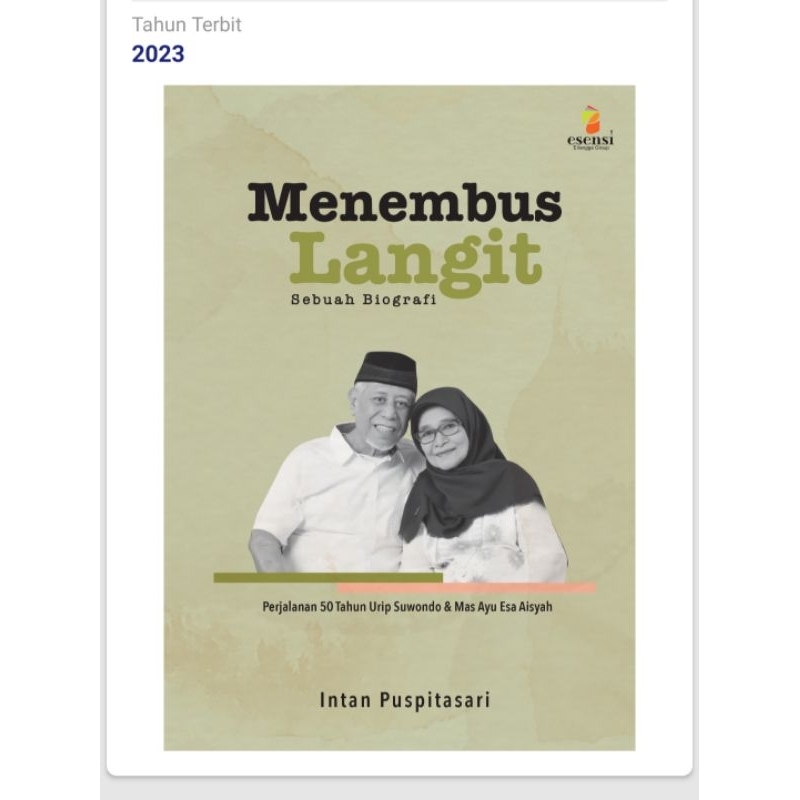 Jual ORI buku menembus langit sebuah biografi edisi terbaru penerbit ...