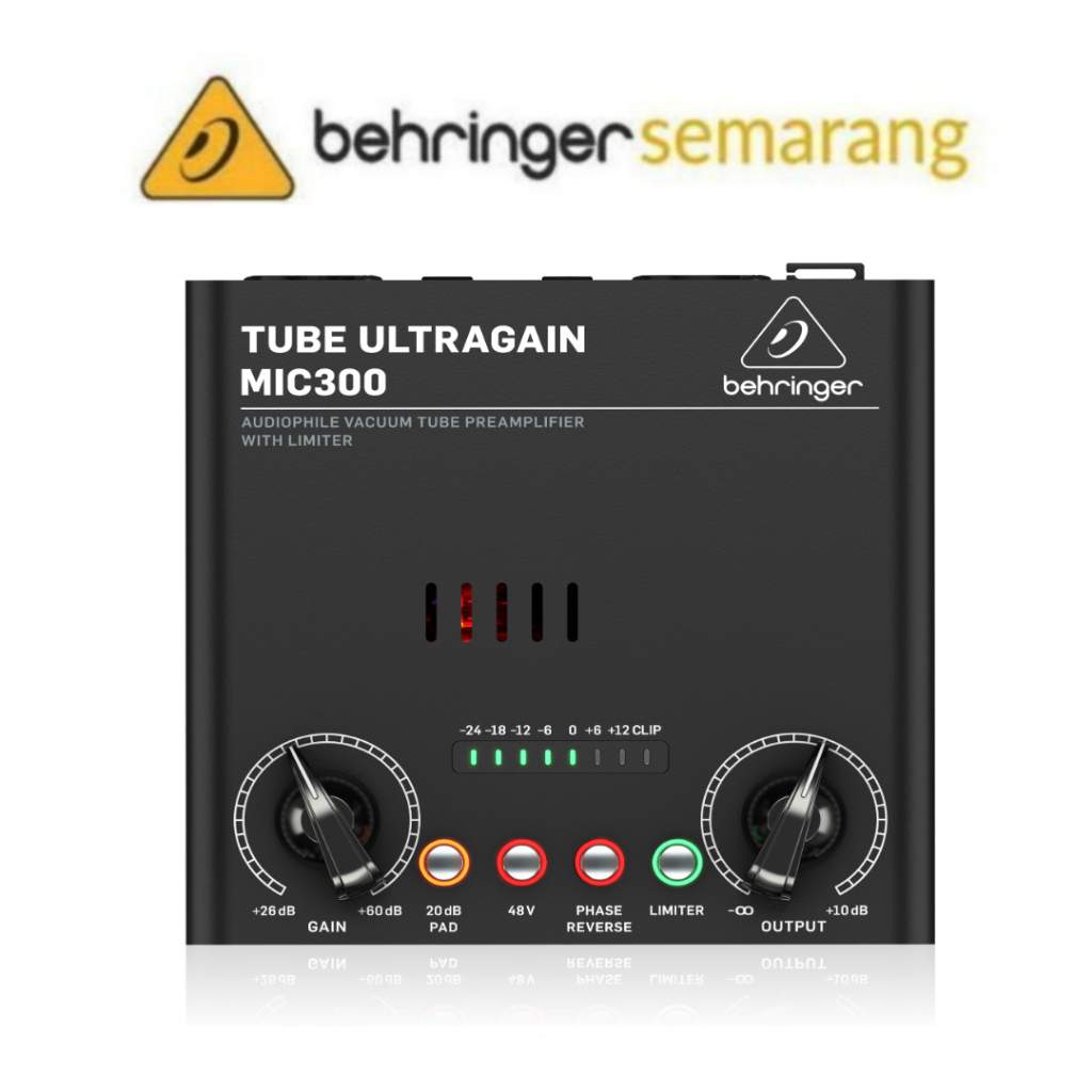 Jual BEHRINGER MIC300 MIC 300 MIC-300 Audiophile Vacuum Tube ...