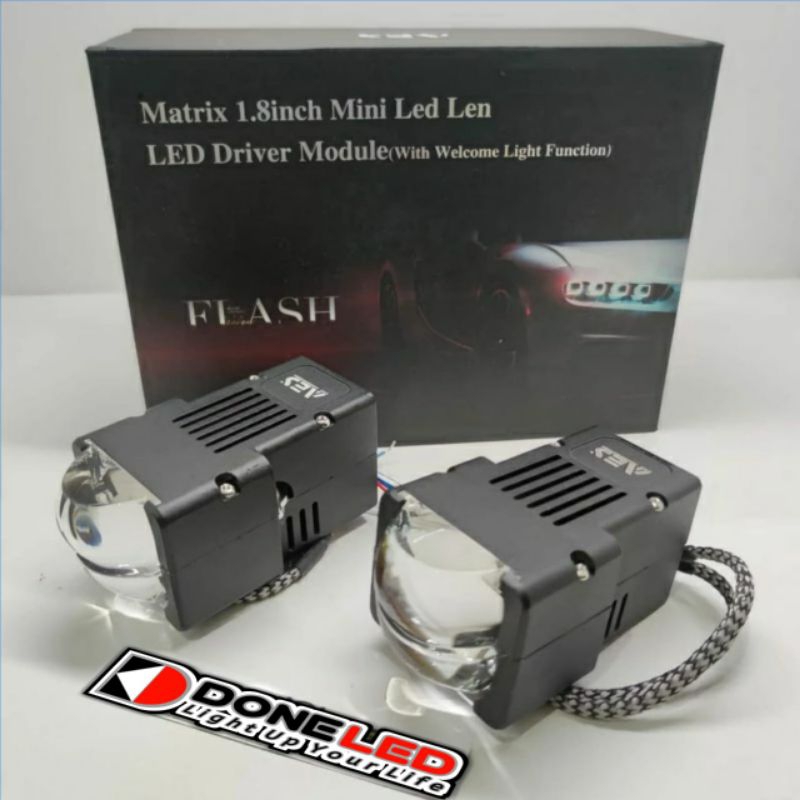 Jual AES MINI X1-M LASER 1,8 INCH BILED METRIX BILED WIHT FLAT OUTPUT ...