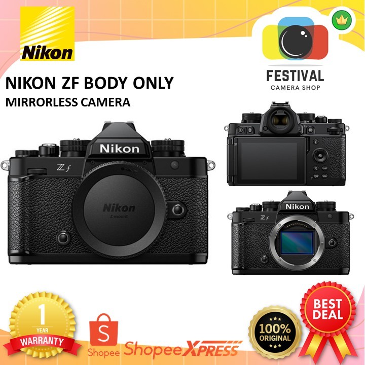 Jual Nikon Zf Body Only Mirrorless Camera - Resmi | Shopee Indonesia