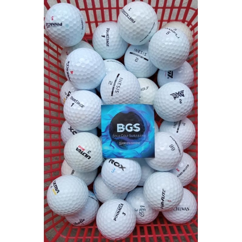 Jual Bola Golf Second Murah grade A (isi 10pcs) | Shopee Indonesia