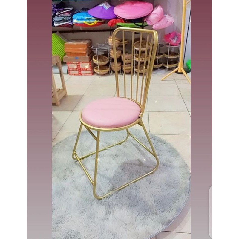 Jual Kursi besi new/ kursi teras/ kursi rias | Shopee Indonesia