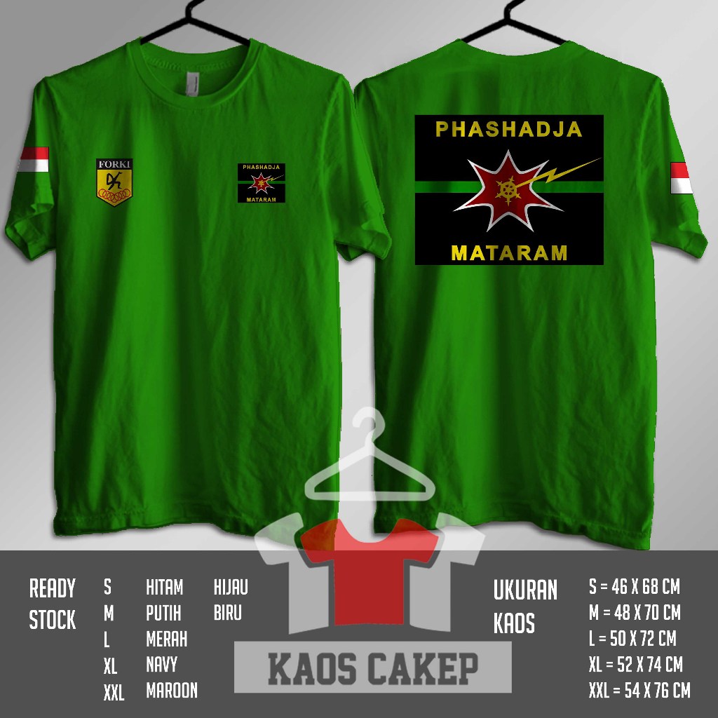 Jual Kaos Pencak Silat PHASHADJA MATARAM DB Baju Distro | Shopee Indonesia