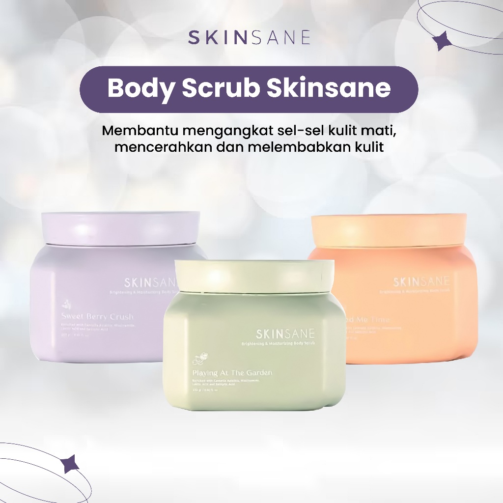 Jual Lulur Body Scrub Skinsane SR12 Skincare - Brightening ...