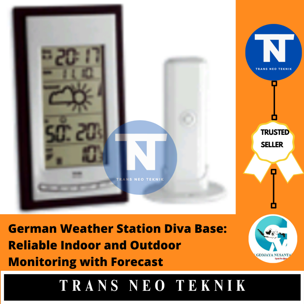 Jual German Weather Station Diva Base: Reliable Indoor and Outdoor ...