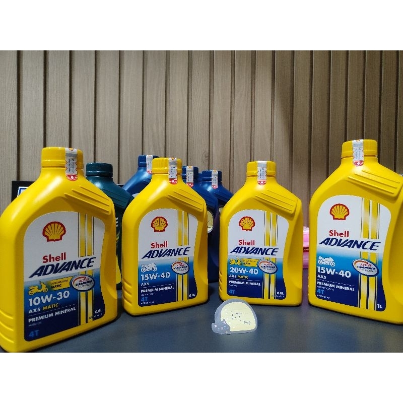 Jual Shell advance 20W-40 AX5 matic 800ml | Shopee Indonesia
