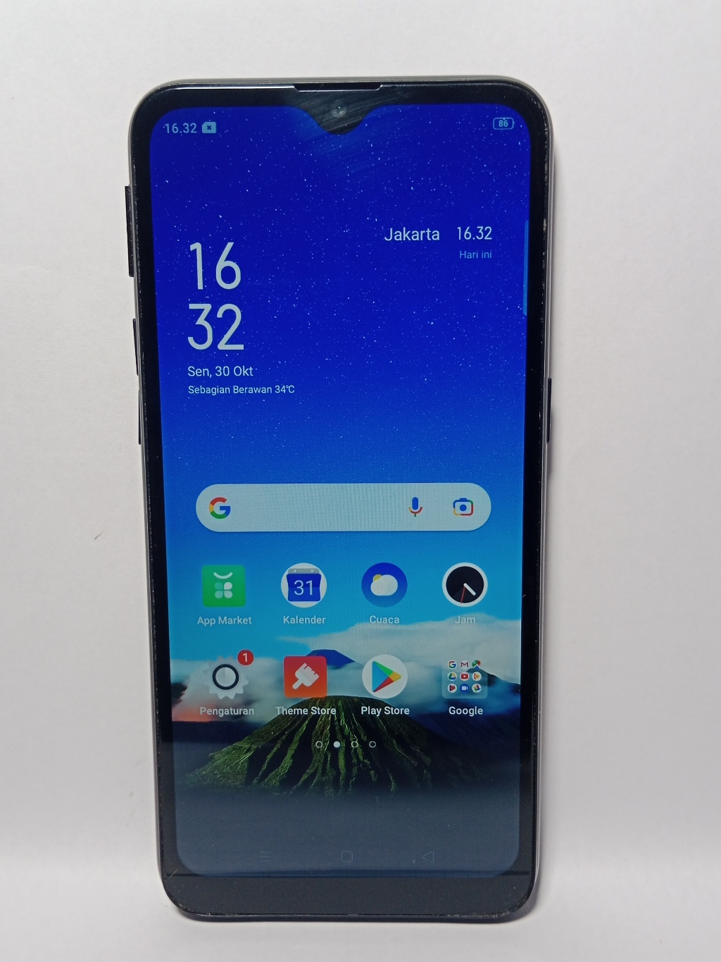 Jual Oppo A1K ram 2/32 (4G) Handphone second murah berkualitas | Shopee ...