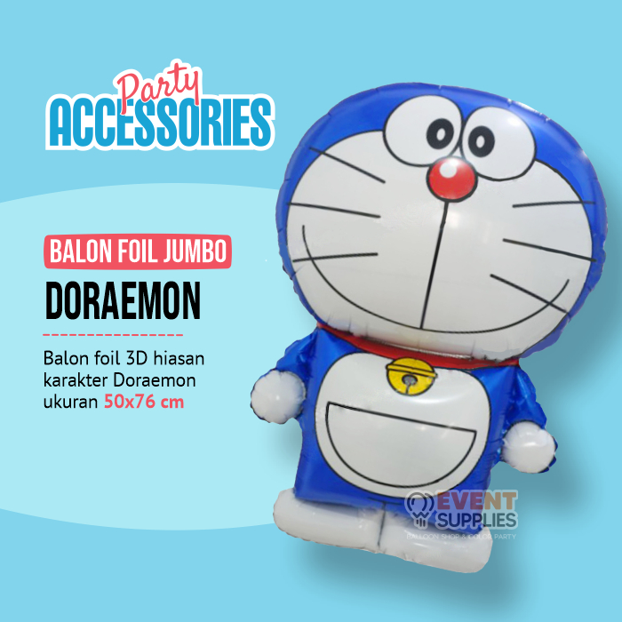 Jual Balon Foil Doraemon Karakter Kartun Dekorasi Ulang Tahun | Shopee ...
