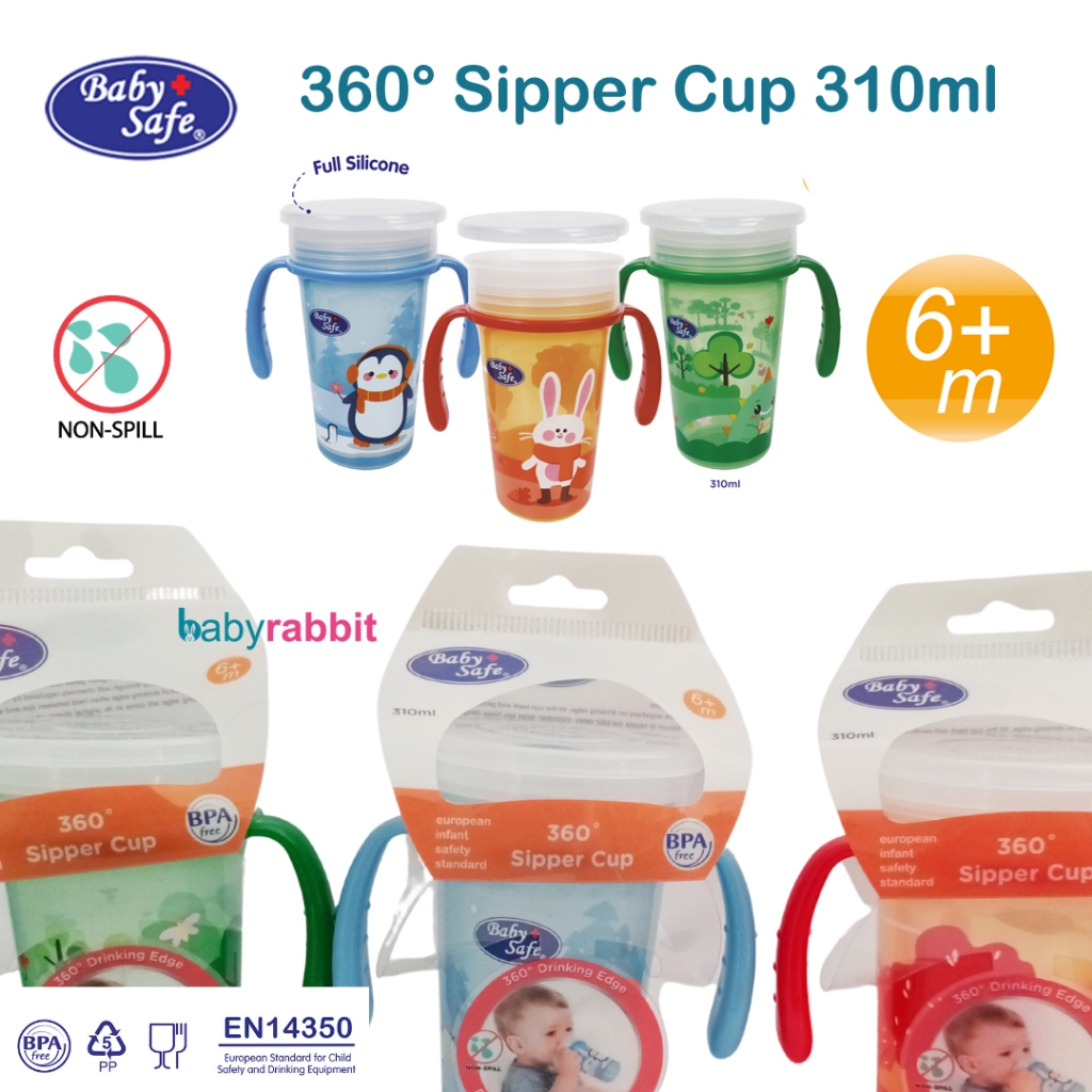 Jual BABY SAFE 360 Sipper Cup Training 310ml | Shopee Indonesia