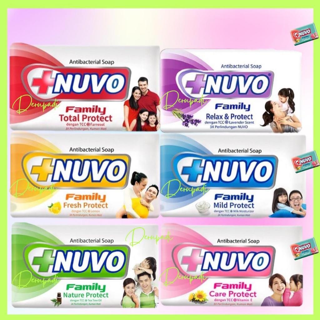 Jual NUVO FAMILY Sabun Mandi Batang 72gr body soap varian • Total Protect • Mild • Nature ...