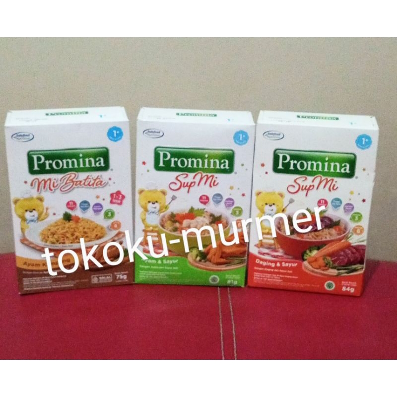 Jual Promina Sup Mie Daging Sayur / Ayam Sayur 1+ / Mi Batita | Shopee ...