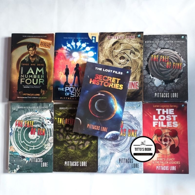 Jual NOVEL LORIEN LEGACIES - PITTACUS LORE (ORIGINAL) | Shopee Indonesia