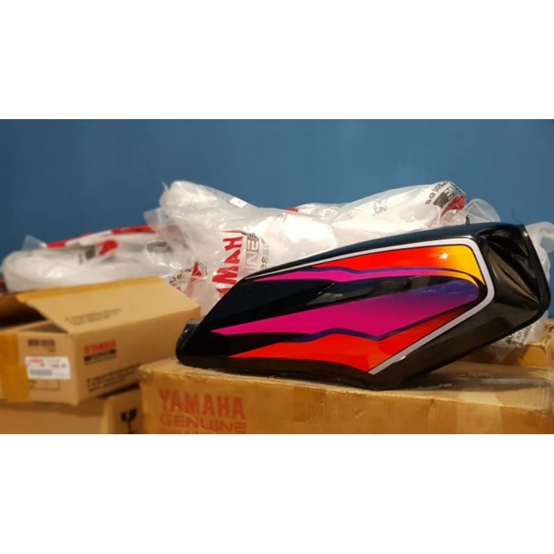 Jual TANGKI TENGKI TANK YAMAHA RXKING RX KING MASTER 1999 2000 HITAM ...