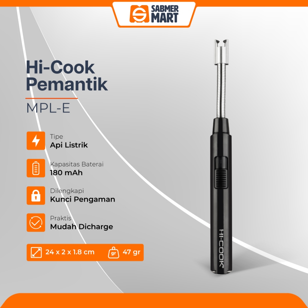 Jual Pemantik Elektrik/Pemantik Listrik/Lighter Elektrik Hi-Cook MPL-E ...