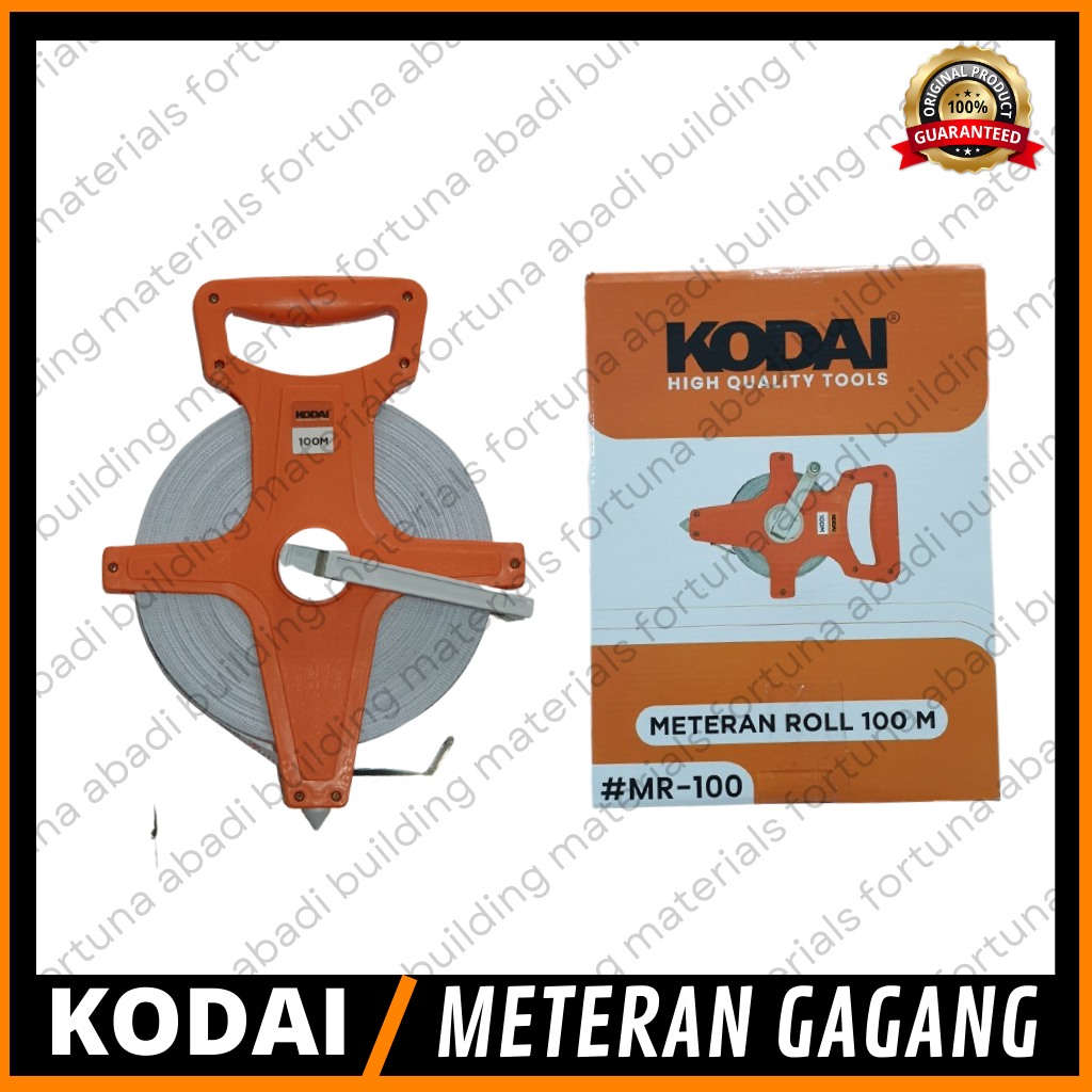 Jual Meteran Gagang Varian Ukuran #30 meter #50 meter #100 meter Meteran Tancap | Shopee Indonesia