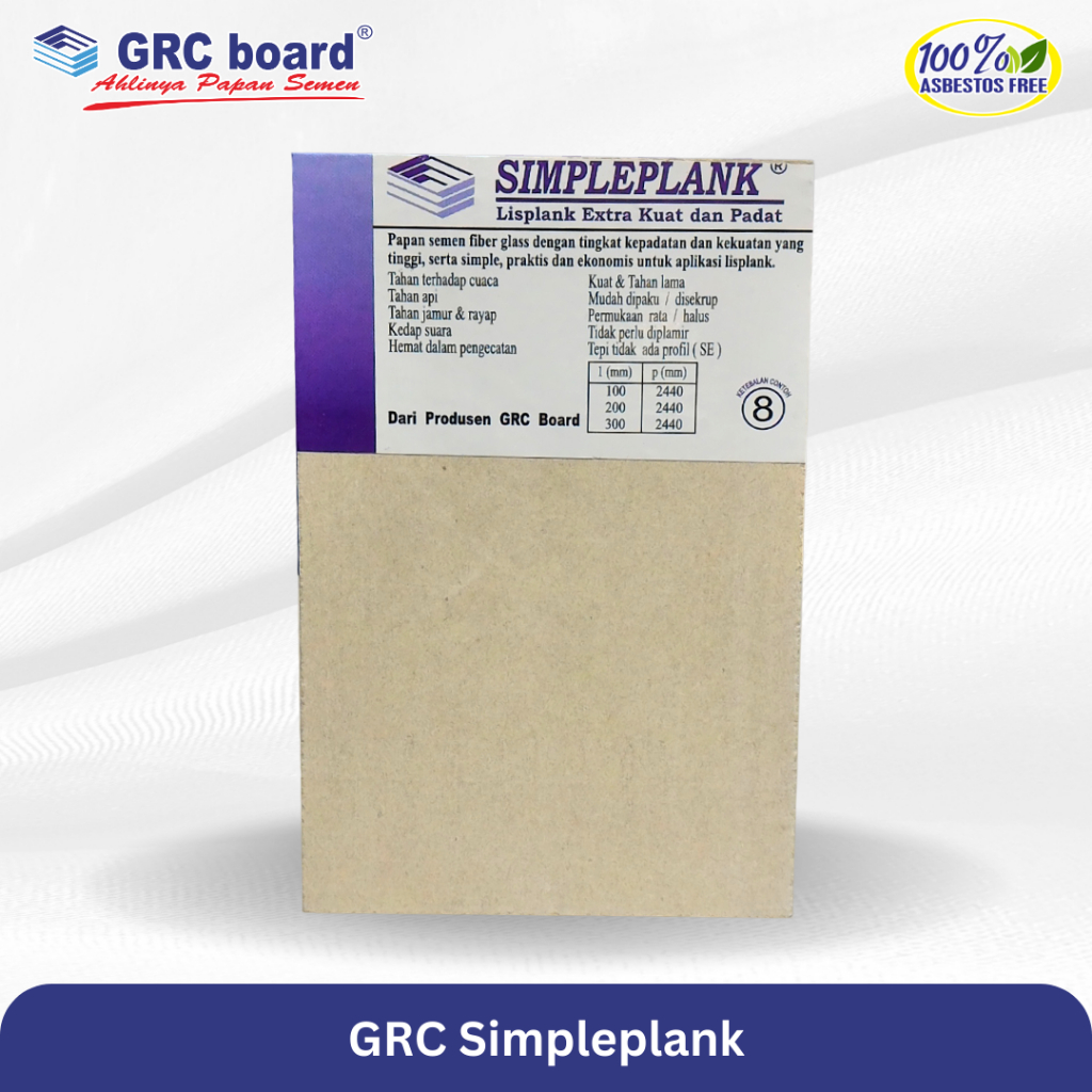 Jual GRC SIMPLEPLANK - Aplikasi Lisplank - Papan Semen GRC - Variasi ...