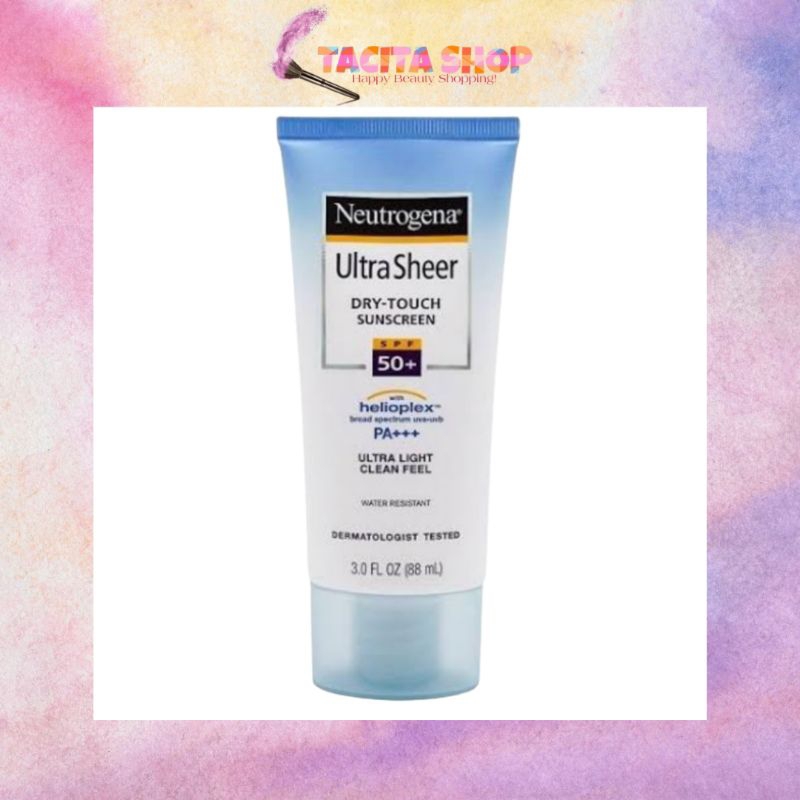 Jual Neutrogena Ultra Sheer Dry Touch Sunscreen SPF 50 / Neutrogena ...