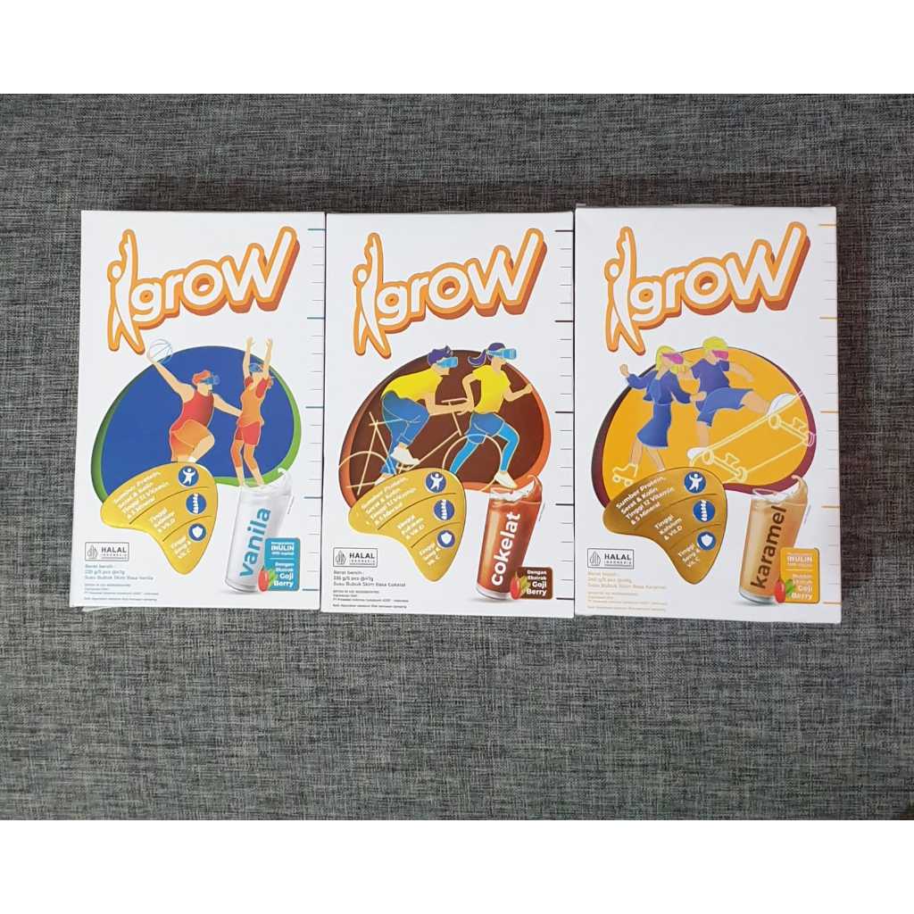 Jual I grow susu kesehatan Tulang daya tahan tubuh HARGA BOX | Shopee ...